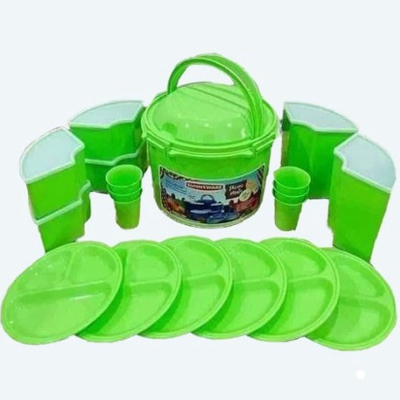 Picnic Mate SET 20pcs PER SET RANDOM COLOR (SUNNY WARE) 9822 | Shopee ...