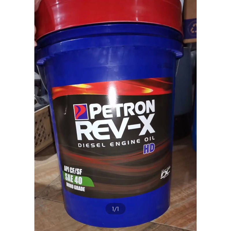 PETRON REV-X DIESEL ENGINE OIL STICKER (HD) SAE 40 | Shopee Malaysia
