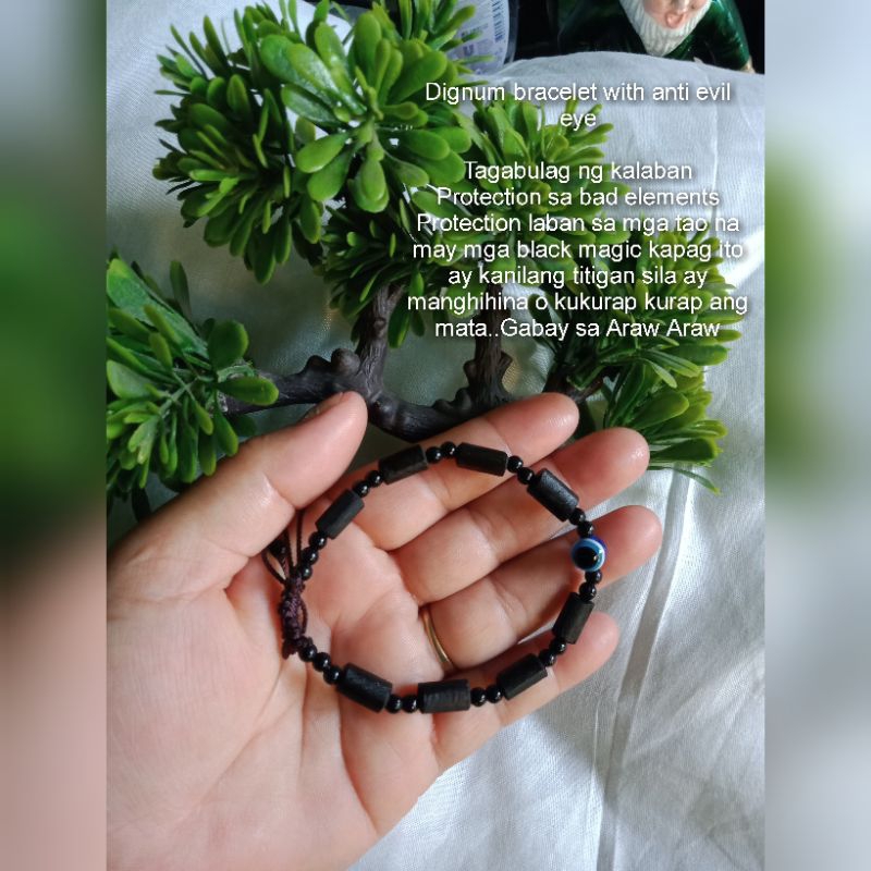 Dignum bracelet with anti evil eye isang piraso unisex | Shopee Malaysia