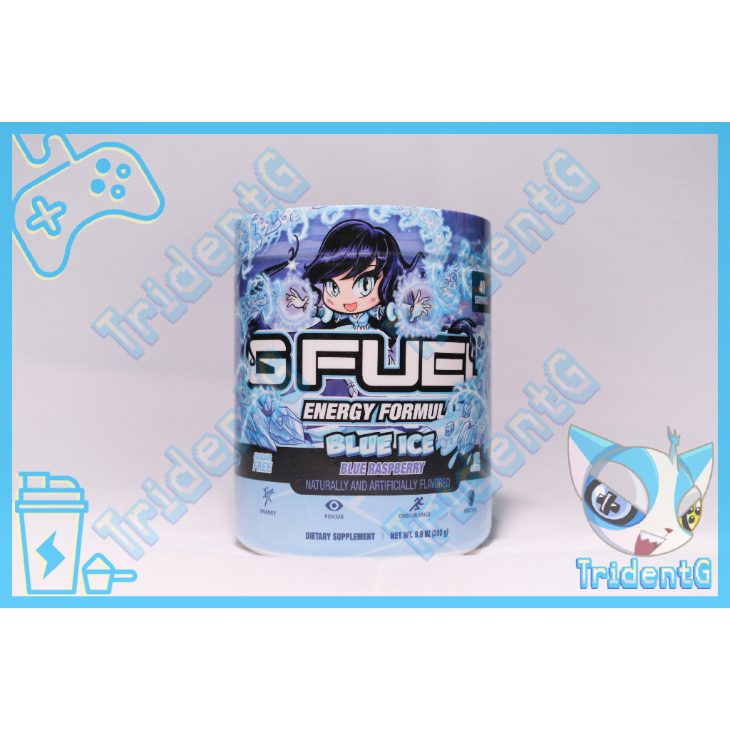 G Fuel BLUE ICE Reanimated Blue Raspberry 40 servings (280g) | Shopee Malaysia