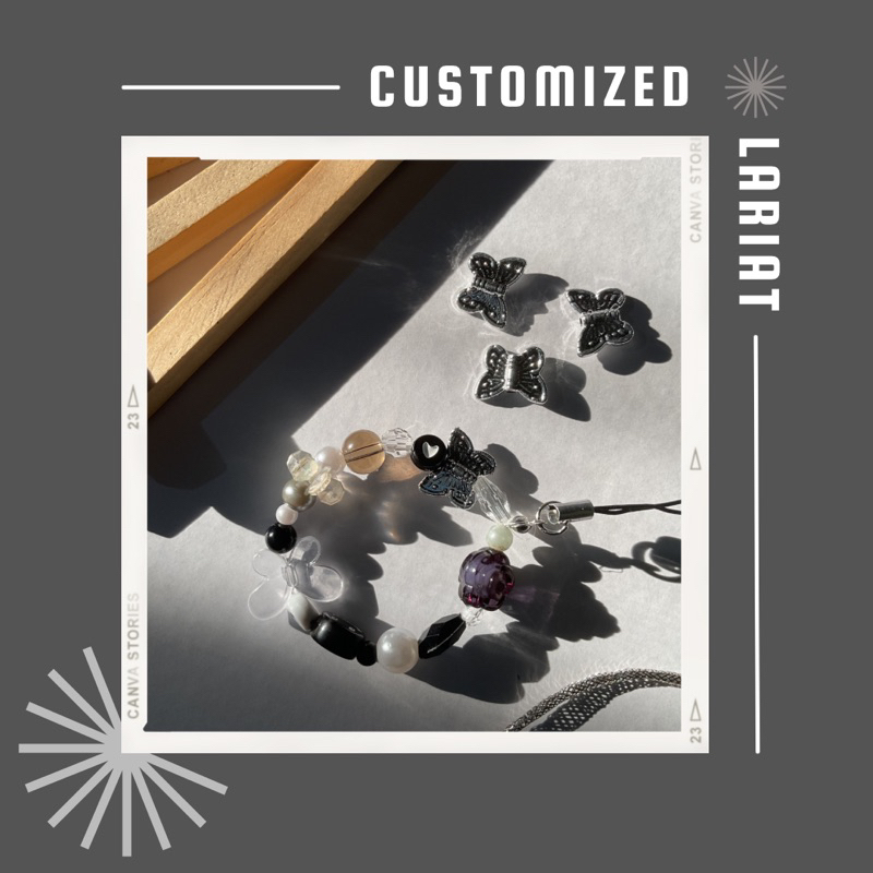 Custom Personalized Lariat Keychains / Keyrings V2 for binders, collect ...