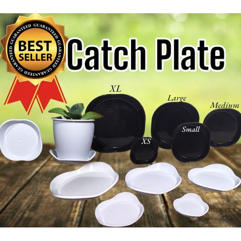 Classy and Durable Catch Plate | white & black | Sizes from Xs to XL ...
