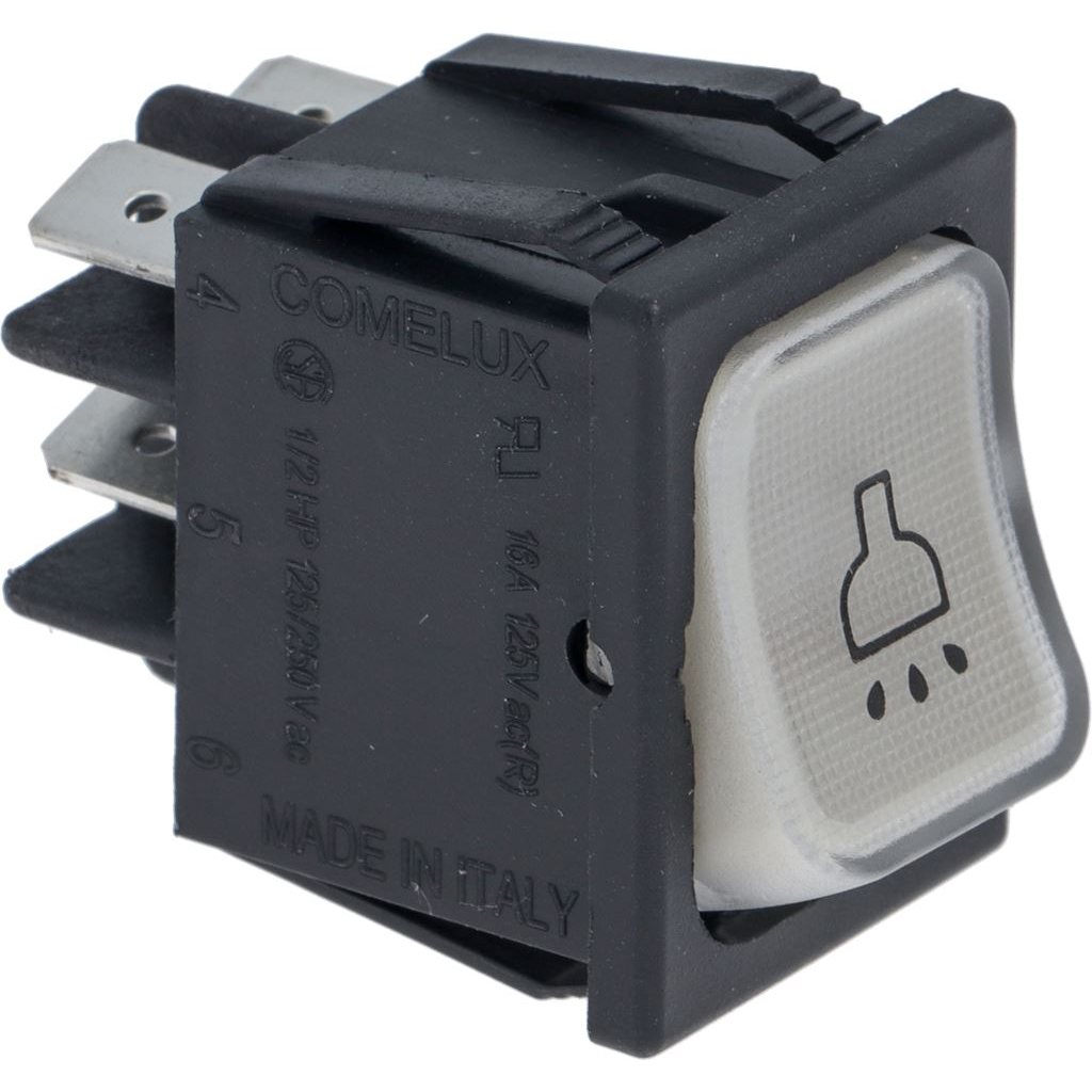 Bipolar Switch - White | 16A 250V | Shopee Malaysia