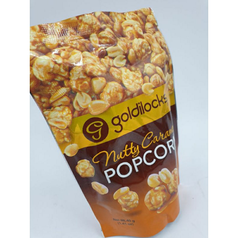 GOLDILOCKS Nutty Caramel Popcorn Big Net Wt. 40g | Shopee Malaysia