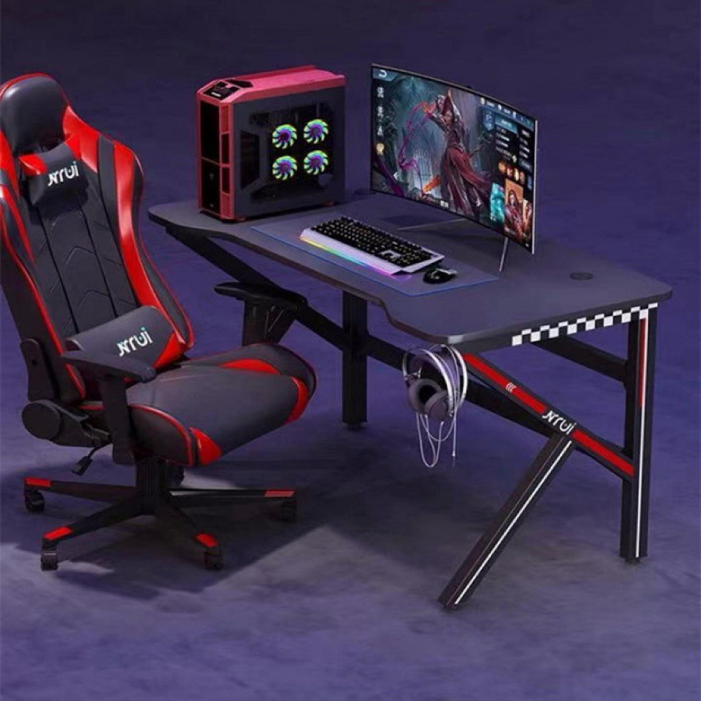 Gaming Table Desk Computer Table for Desktop Home Office Desk Long ...