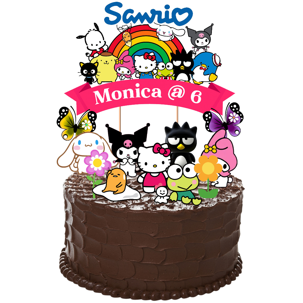 Sanrio theme customized cake topper | Shopee Malaysia
