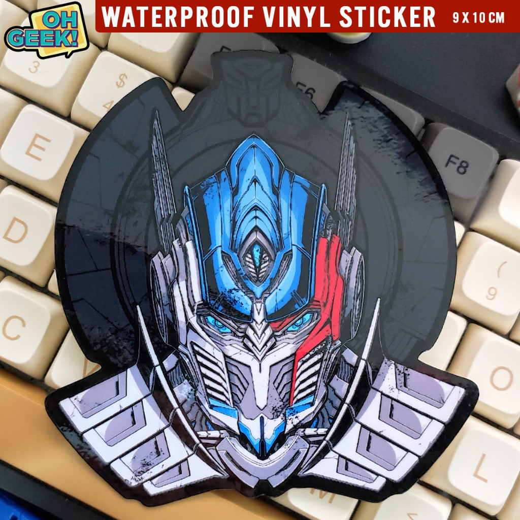 Oh Geek Transformers Movie Autobot Optimus Prime Waterproof Water ...