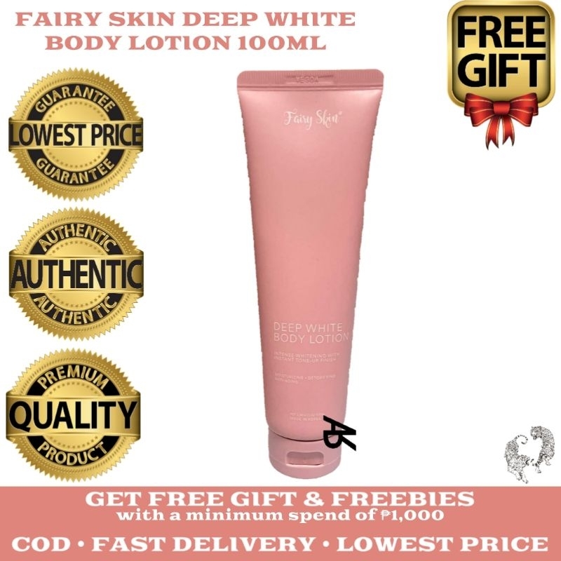 Authentic Fairy Skin Deep White Body Lotion 100ml SAFE & ORIG | Shopee ...