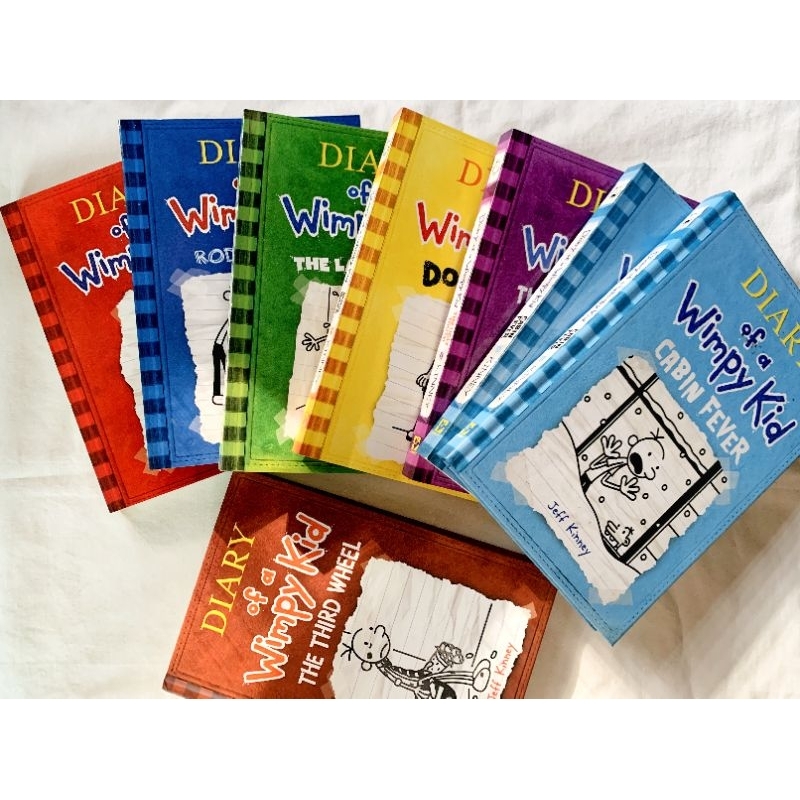 Diary of A Wimpy Kid Bundle of 8 Books | Shopee Malaysia