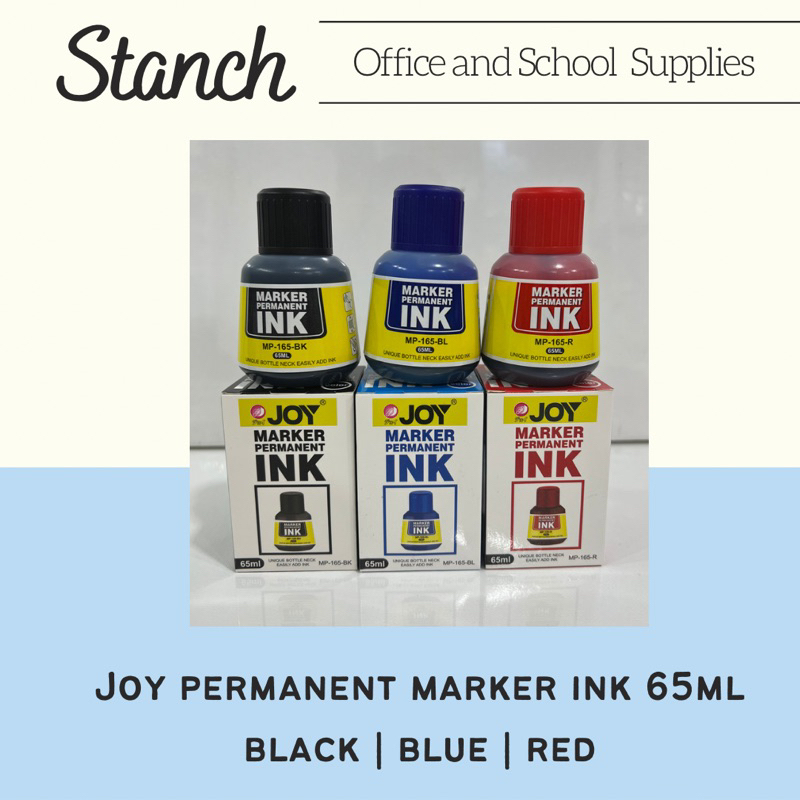 Joy Permanent Marker Ink 65ml | Shopee Malaysia