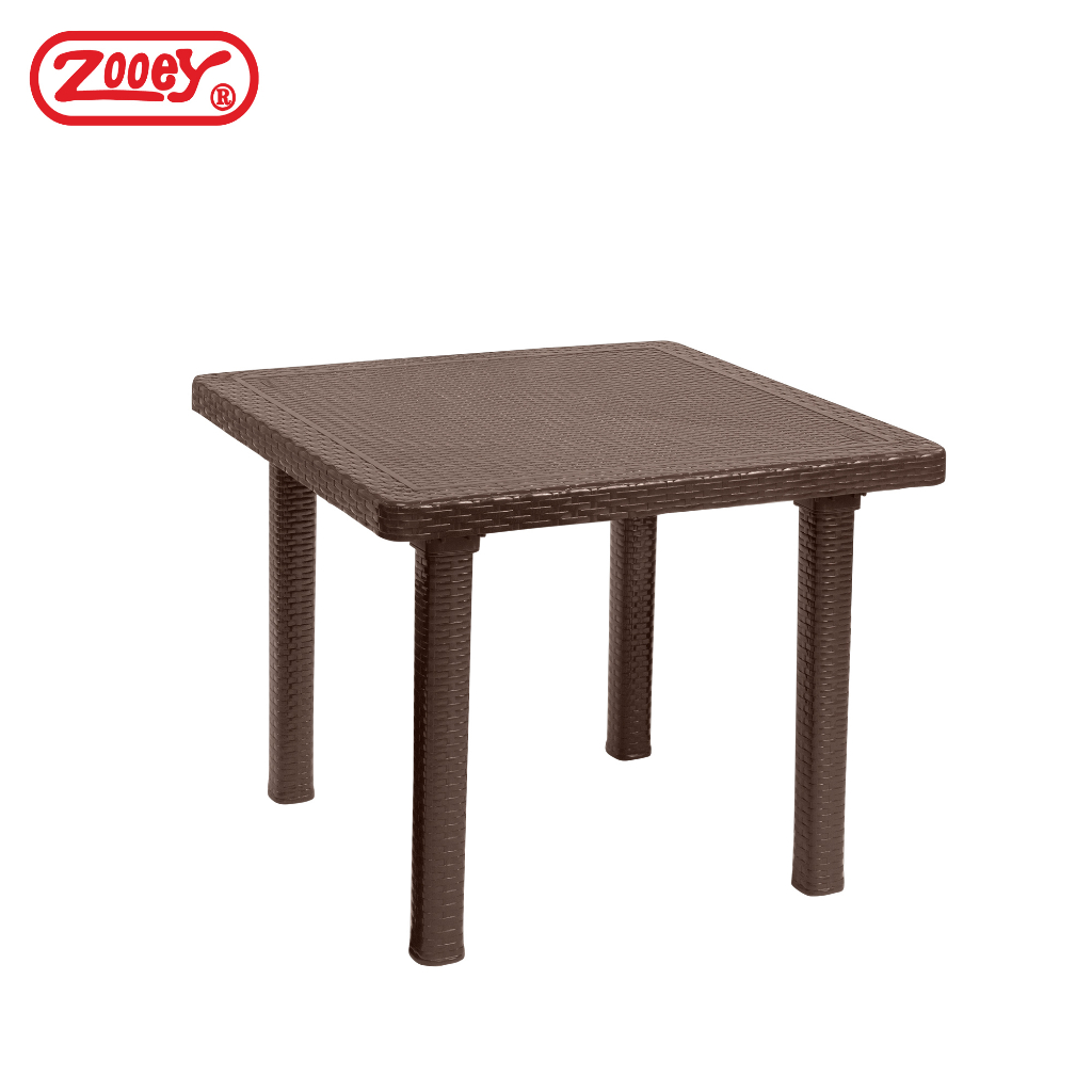 Zooey Palmera Rattan Table 4-Seater No. 736-T | Shopee Malaysia