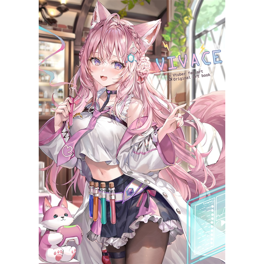 Vivace — illust. Momoco ( Vtuber Illustration Fan Book ) | Shopee Malaysia