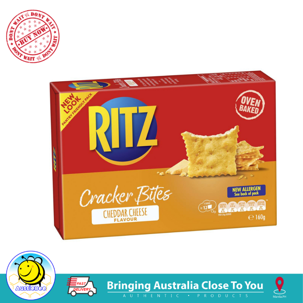 Ritz Cheddar Cheese Cracker Bites 160g | Shopee Malaysia