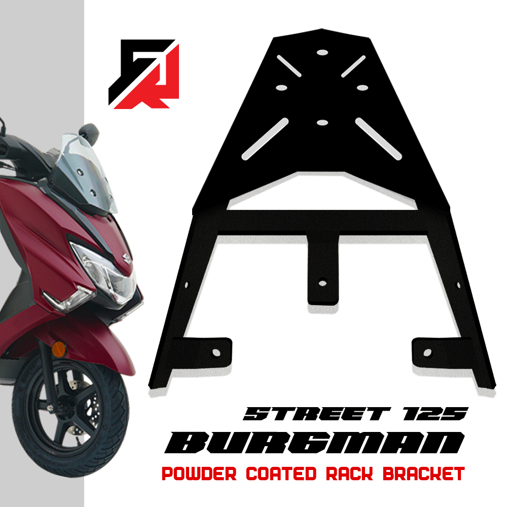 SUZUKI BURGMAN STREET 125 ORGINAL BRACKET / Top Box Bracket Powder ...