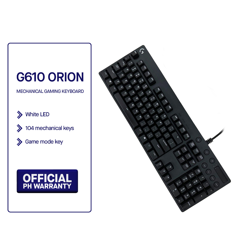Logitech G610 Backlit Mechanical Gaming Keyboard | Shopee Malaysia