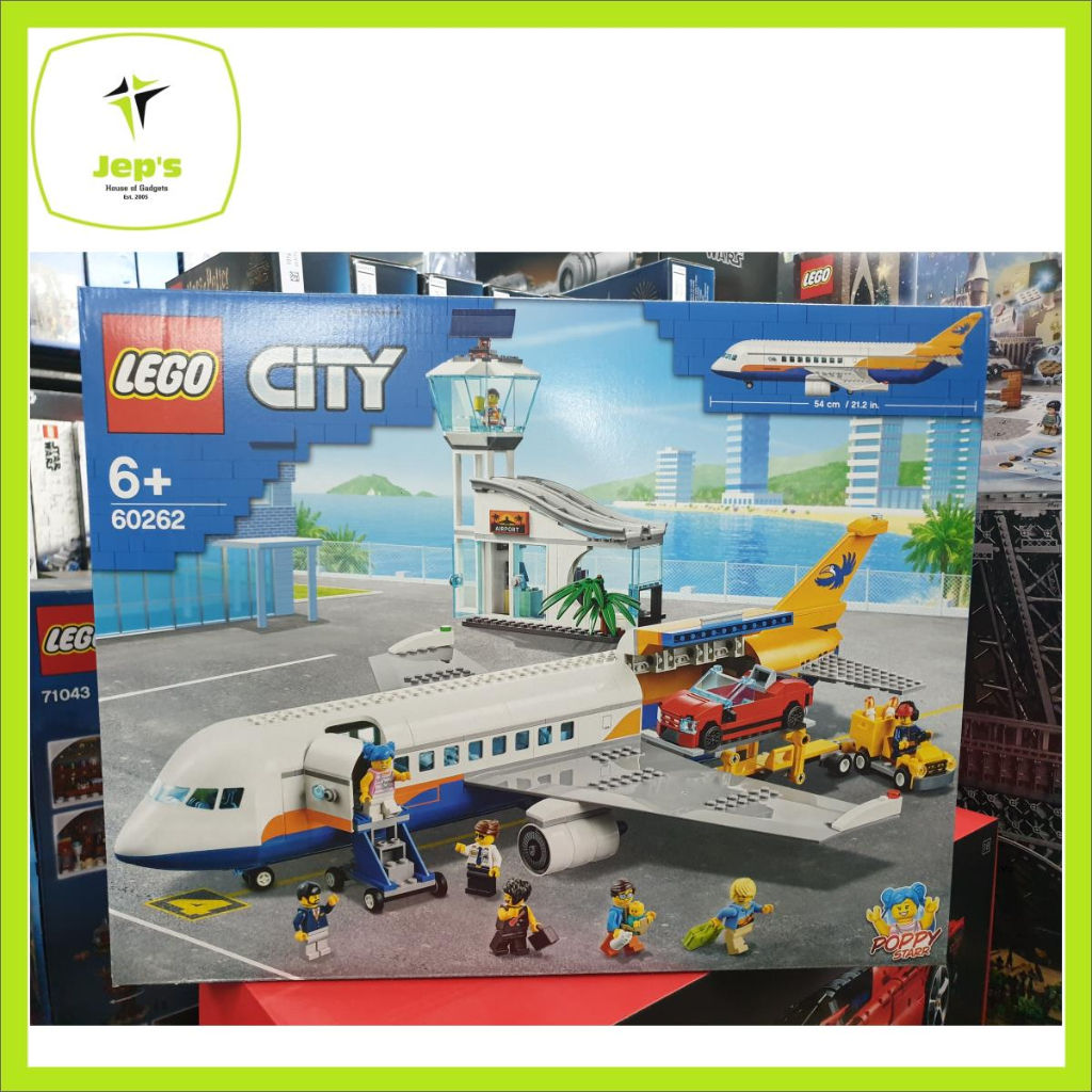 Lego City 60262 Passenger Airplane (2020) | Shopee Malaysia