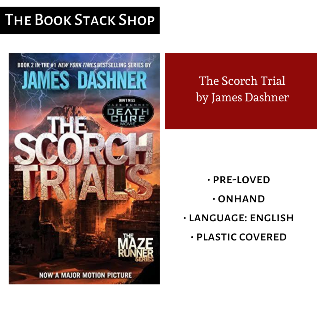 The Scorch Trials (The Maze Runner, Book 2) by James Dashner | Shopee ...