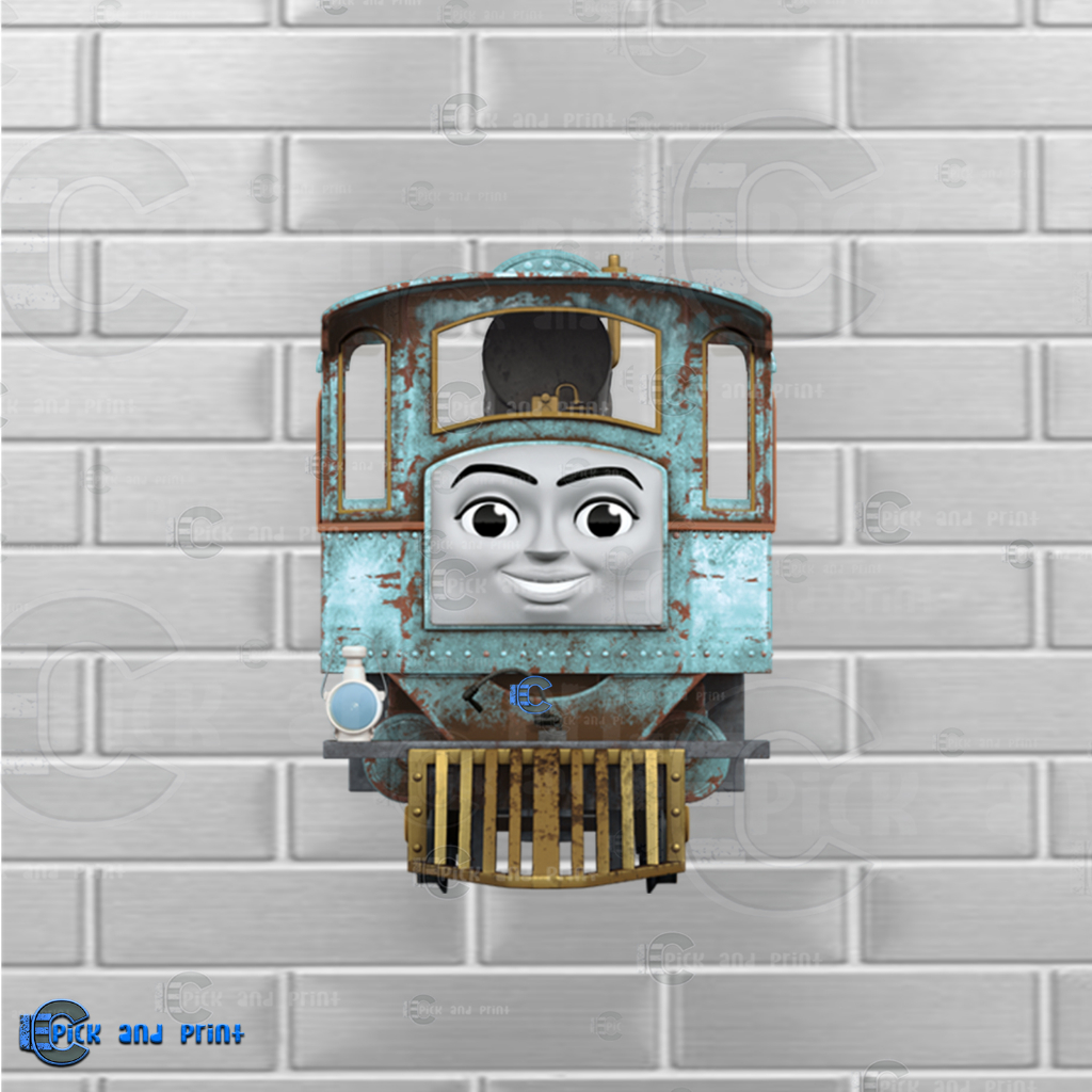 (Part 3/3) Thomas the train and Friends Character Cut outs for DIY ...