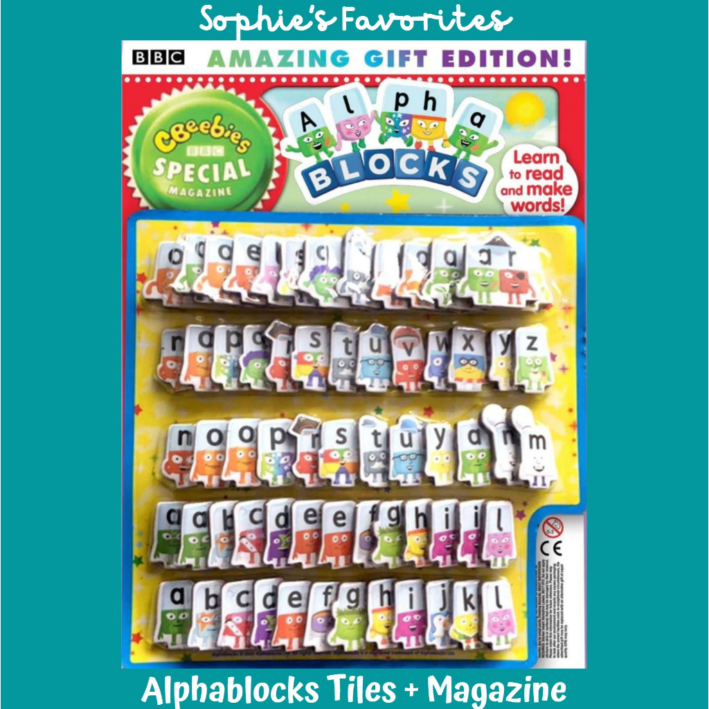 Alphablocks Tiles with Alphablocks Magazine | Shopee Malaysia