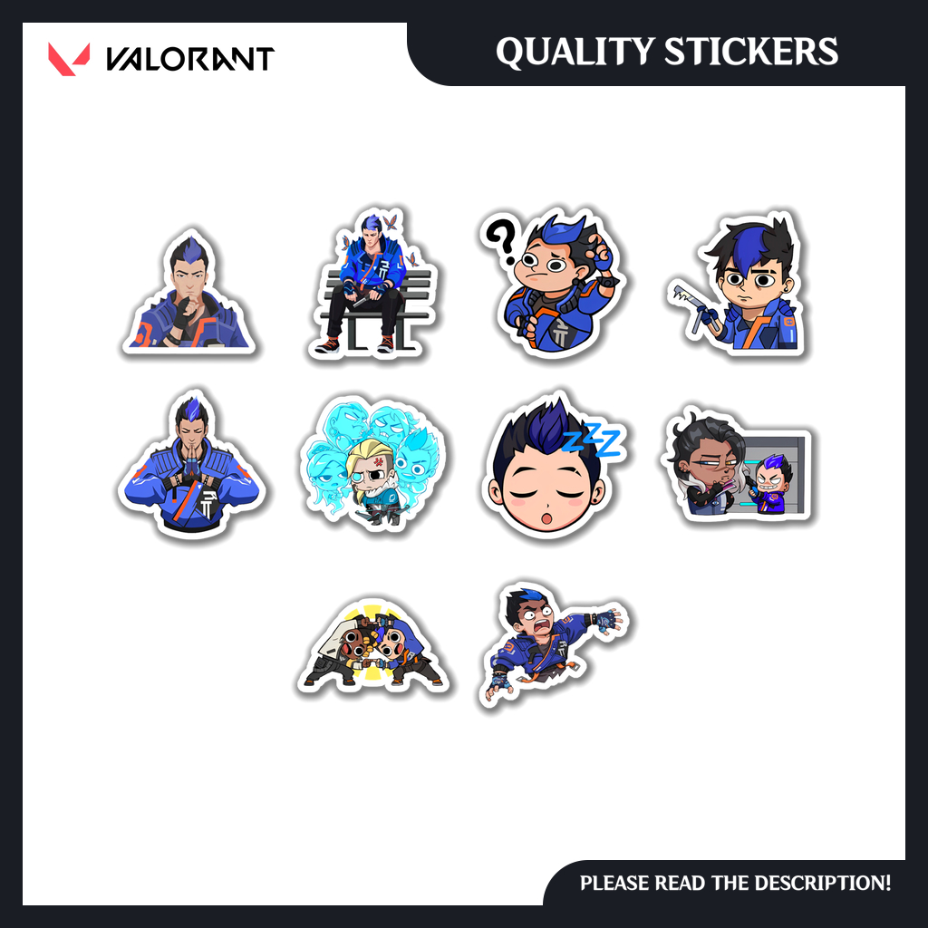 Yoru - Valorant Spray Stickers | Shopee Malaysia