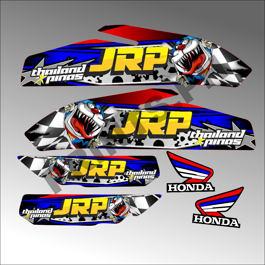 TMX RUSI PINOY MOTOPOSH SKYGO DECALS STICKER THAI DOREAMON JRP NEW ...