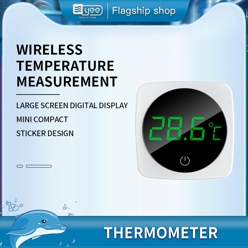 Yee Digital Submersible Fahrenheit Degrees Celsius LCD Thermometer ...