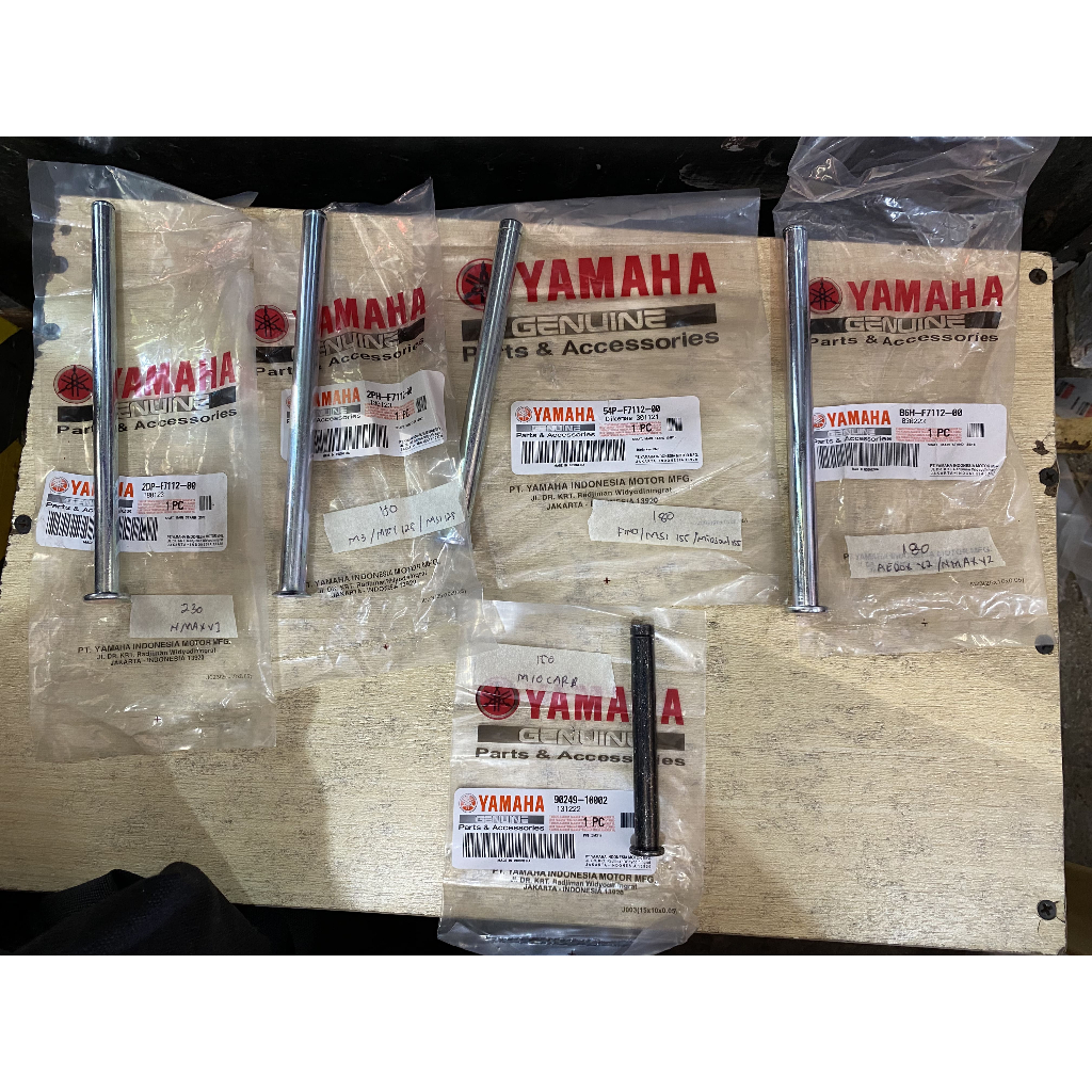 YAMAHA MAIN STAND SHAFT NMAX V1 V2 | MIO I 125 M3 MSI 125 | FINO | AEROX V1 V2 | MIO CARB ...