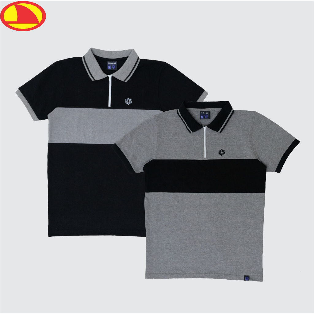 Hammerhead Jeans and Shirts - Mens Polo Shirt Cut and Sew Zipper ...