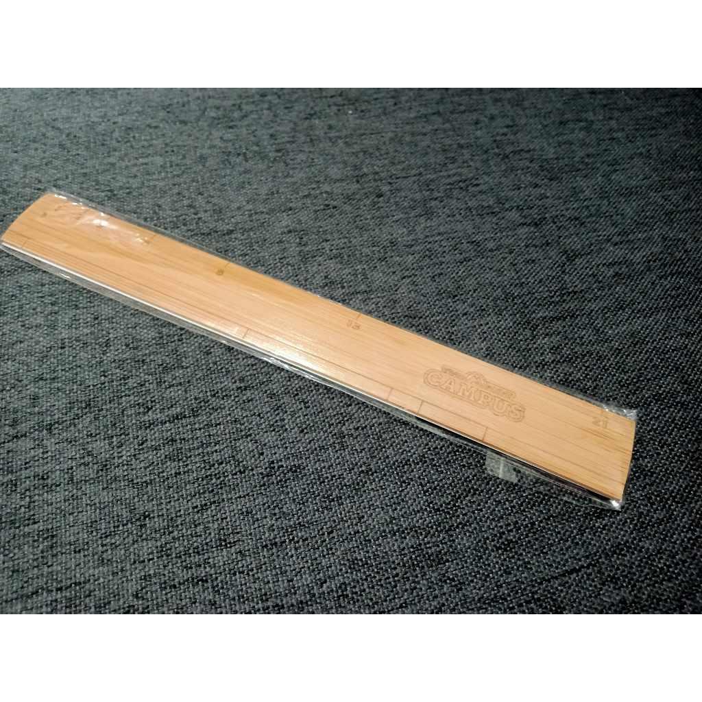 Two Point Campus Wooden Ruler (new) | Shopee Malaysia