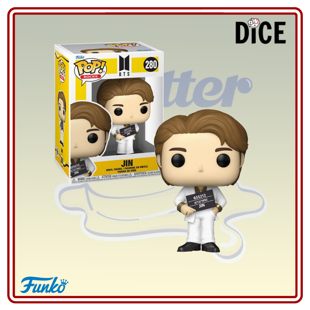 Funko Pop BTS Butter - Jin + FREE Dice Protector & Sorter Box | Shopee ...