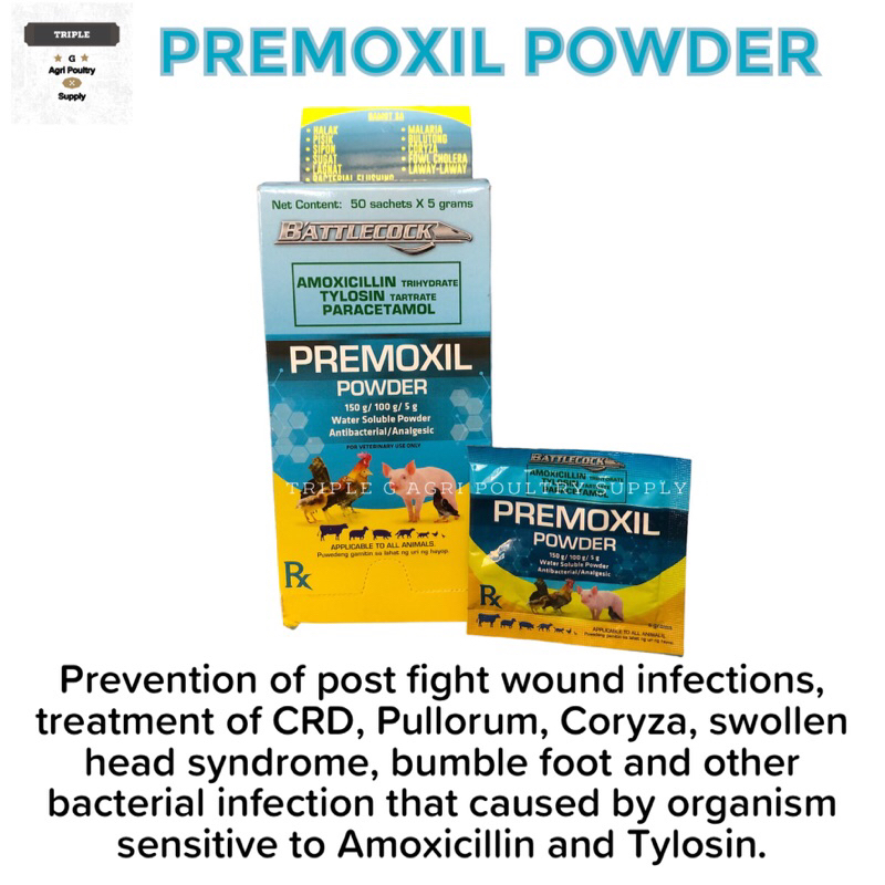 Premoxil Powder Water Soluble 1box (5g x 50 sachet) | Shopee Malaysia