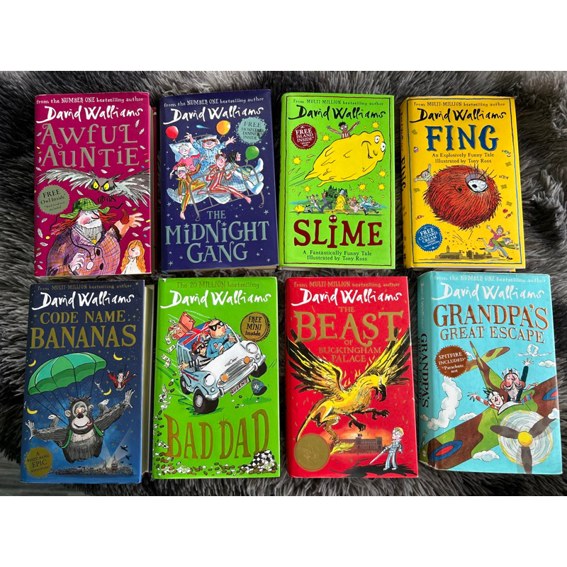 David Walliams Teens and Children’s books (Spaceboy Megamonster The ...