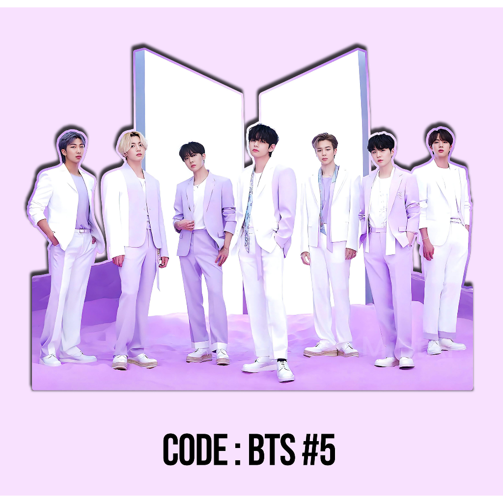 BTS Group Standee (Table Standee,) | Shopee Malaysia