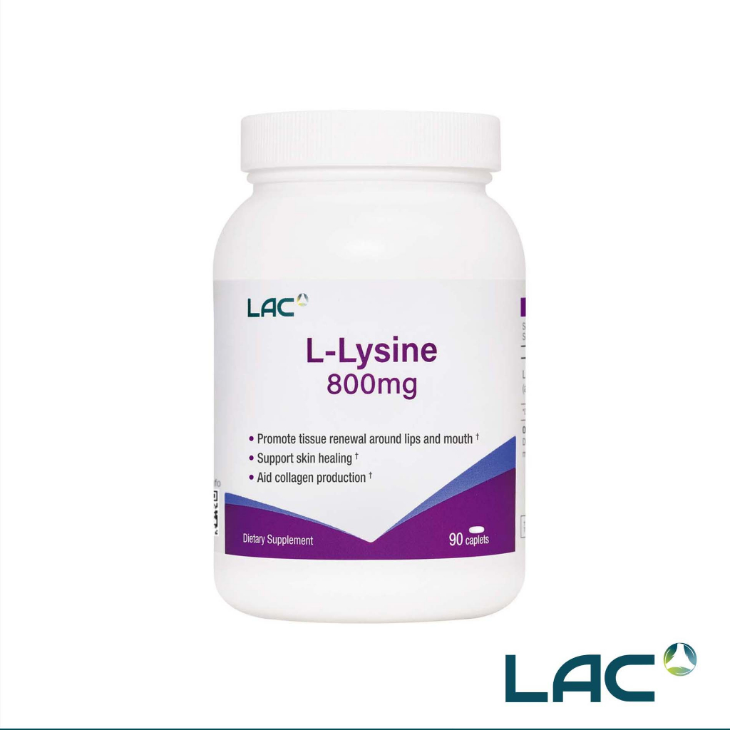 LAC L-Lysine 800mg 90 Caplets (Consume within February 2028) | Shopee ...