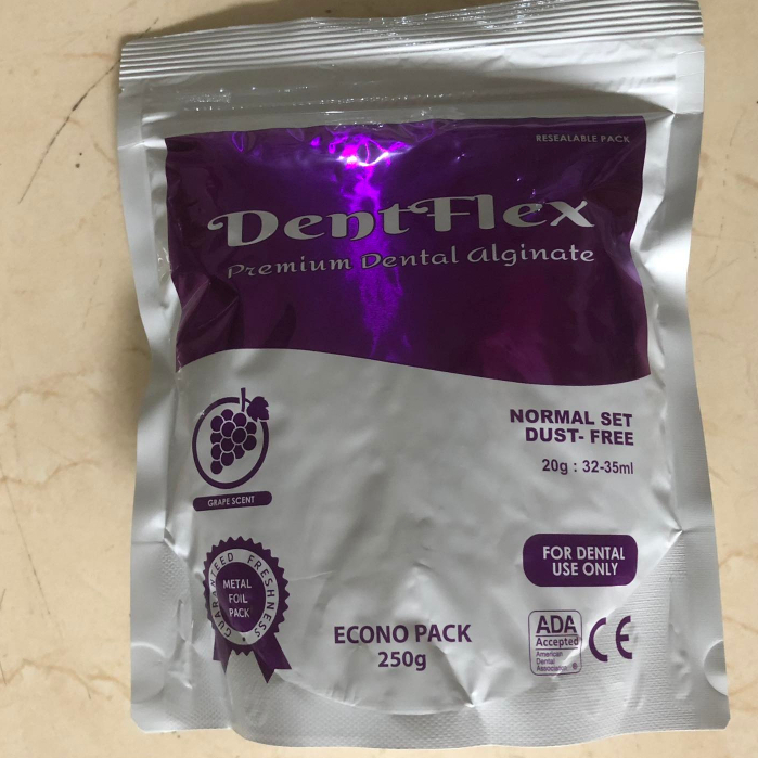 Dentflex Econopack Dental Alginate Normal Set Grape Scent, Dental ...