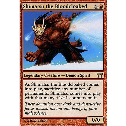 Shimatsu the Bloodcloaked - Champions of Kamigawa (CHK) | Shopee Malaysia