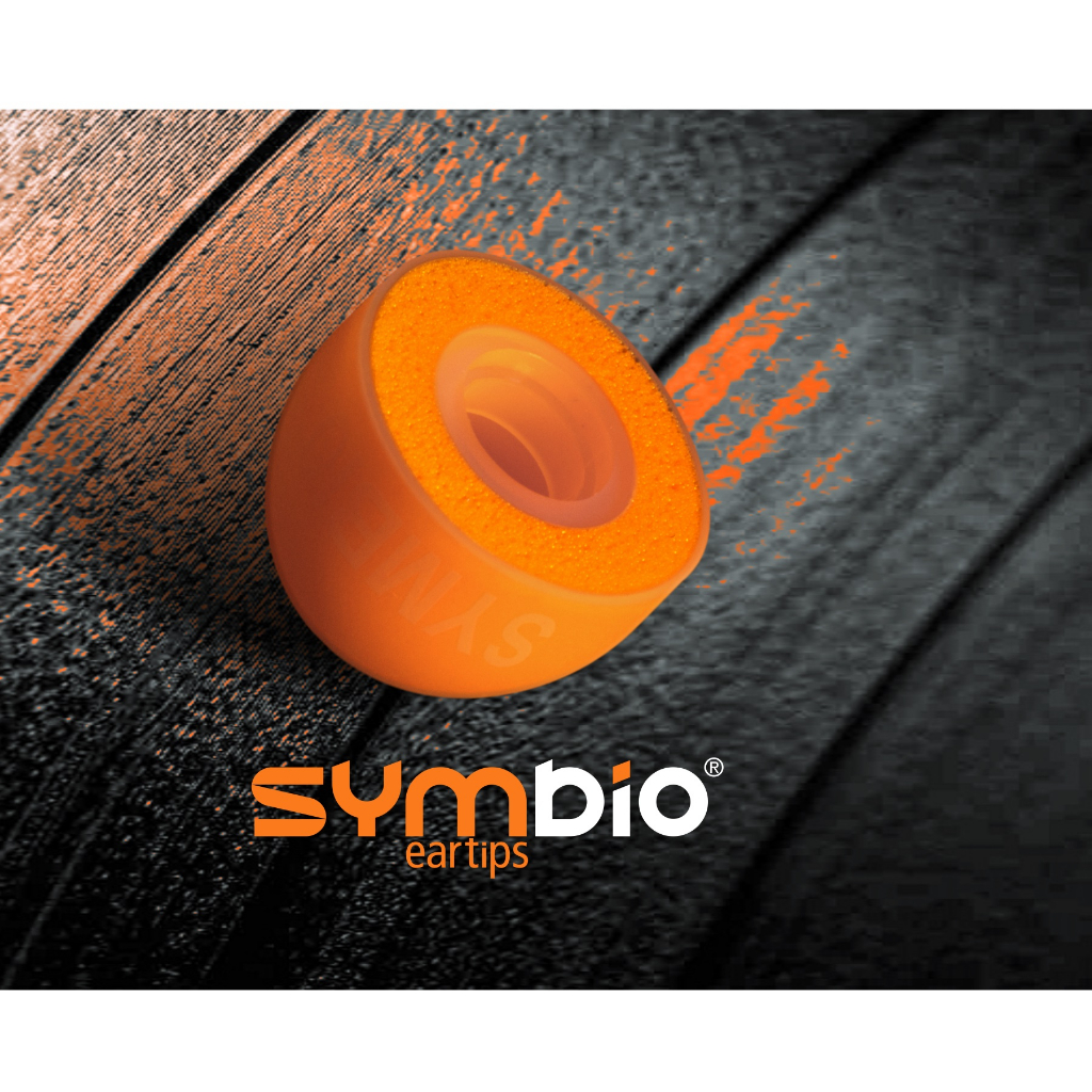Symbio W Hybrid Audiophile Eartips by MandarinEsTM (Silicone + Special ...