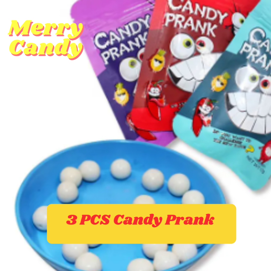 3 PCS Candy Prank Candy (Sour, Sweet & Sour, Spicy, Sweet) | Shopee ...
