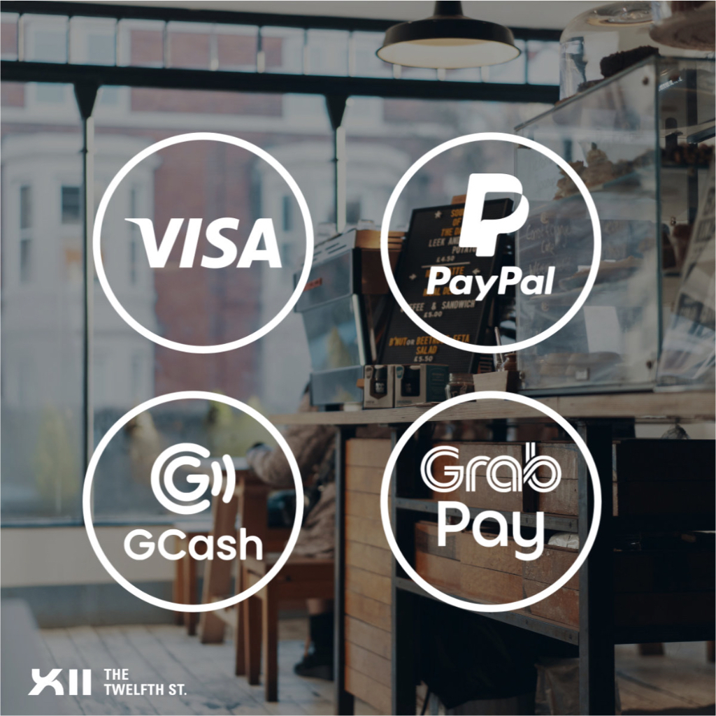 Store Signs Payment Brands Logo Decal Sticker | Round Outline | Shopee ...
