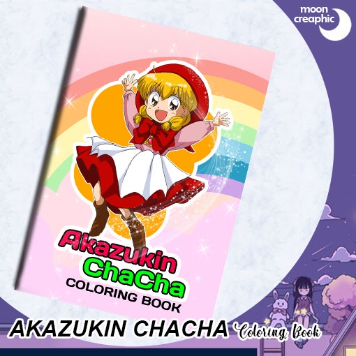 Akazukin ChaCha Coloring Book (A5size) | Shopee Malaysia
