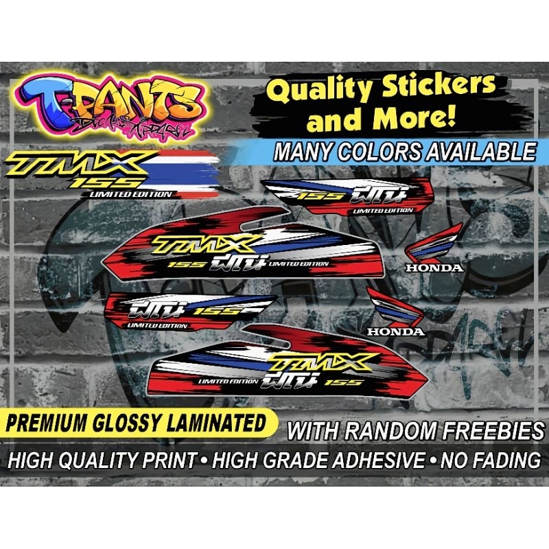 HONDA TMX 155 LIMITED EDITION STICKER DECALS | Shopee Malaysia