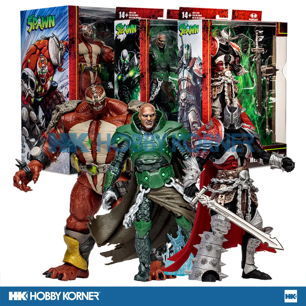 MCFARLANE TOYS 7 Inch Scale Spawn – Wave 5 Figures (Monolith, Medieval Spawn, Sinn) | Shopee ...