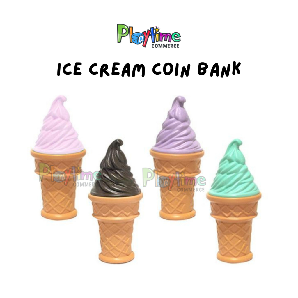 Ice Cream Coin Bank Alkansya Ipon Challenge Party Favors Souvenir ...