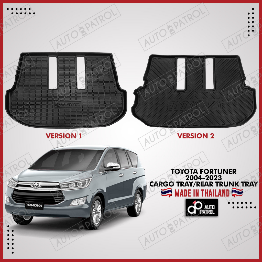 Toyota Innova 2004-2023 Trunk Mat Cargo Tray V1 / V2 | Shopee Malaysia