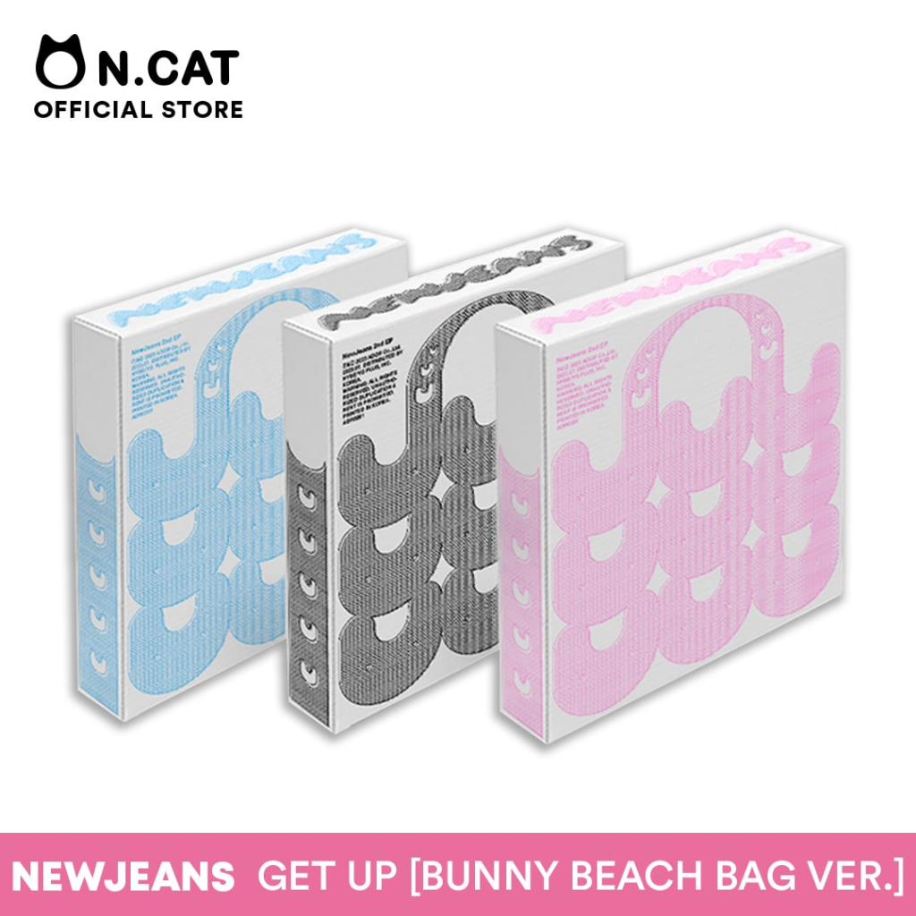 NCAT NEWJEANS - Get Up (Bunny Beach Bag Ver) | Shopee Malaysia