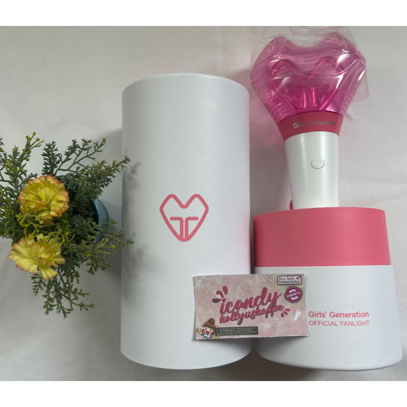 Girls Generation SNSD Official Lightstick Molar Bong FREE BATTERIES ...
