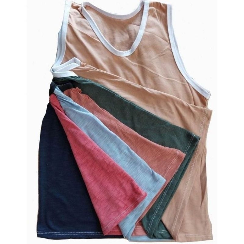 Kids Sando Assorted Color Bargain Cotton Alanganin Size | Shopee Malaysia