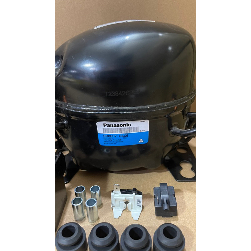 Ref compressor Panasonic - 1/3hp QB86C21GAX6 model r134a | Shopee Malaysia
