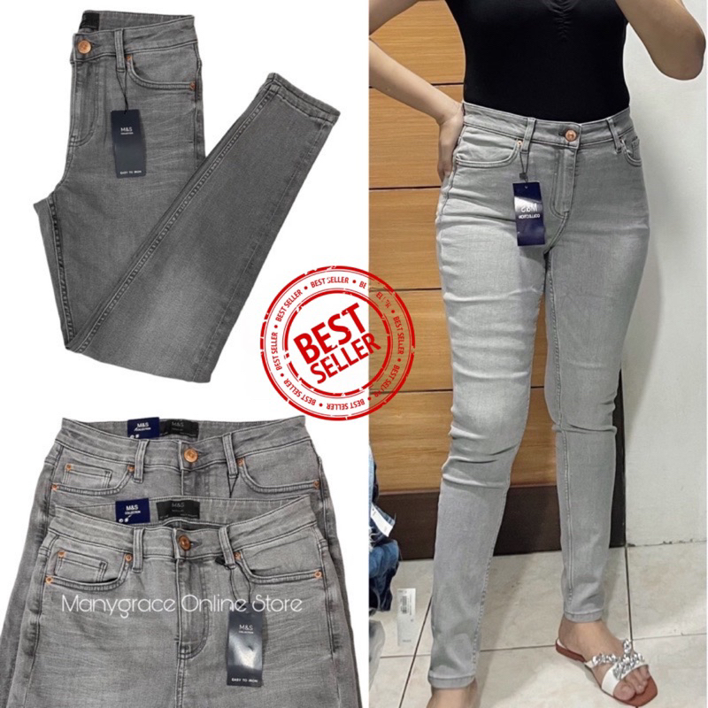 M&S Collection Jeans for women ( Assorted Design ) | Shopee Malaysia