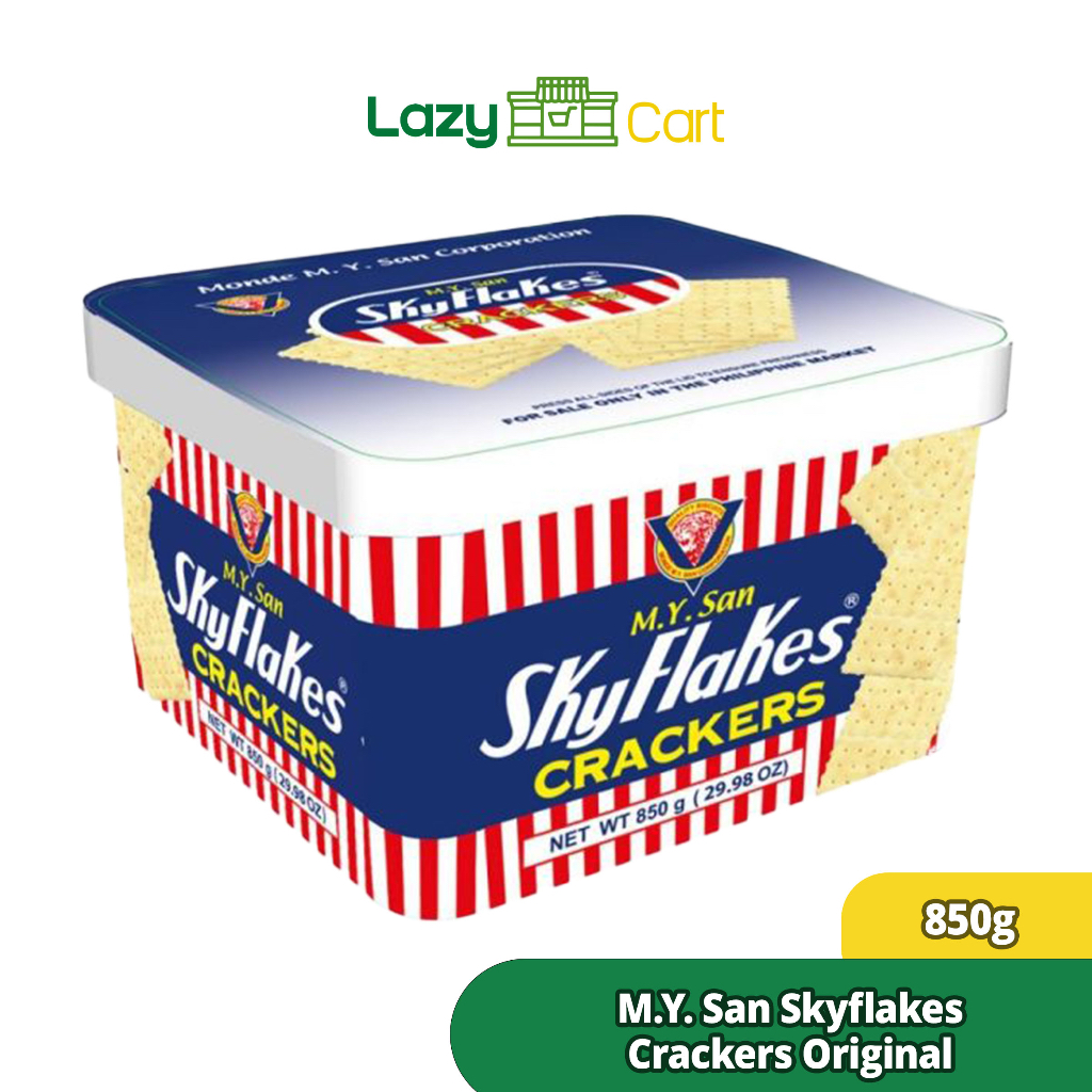 Lazycart My San Skyflakes Crackers 850g - Elevate Your Snacking Experience | Shopee Malaysia